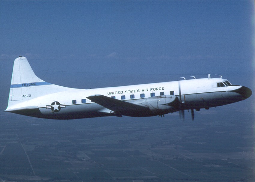 Henry Tenby - USAF C131 42822 Air-to-Air Photography