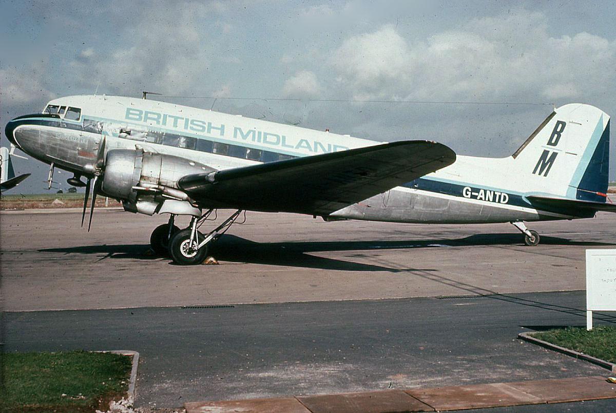 British Independent Airlines 1960s-1970s: British Midland / Donaldson ...